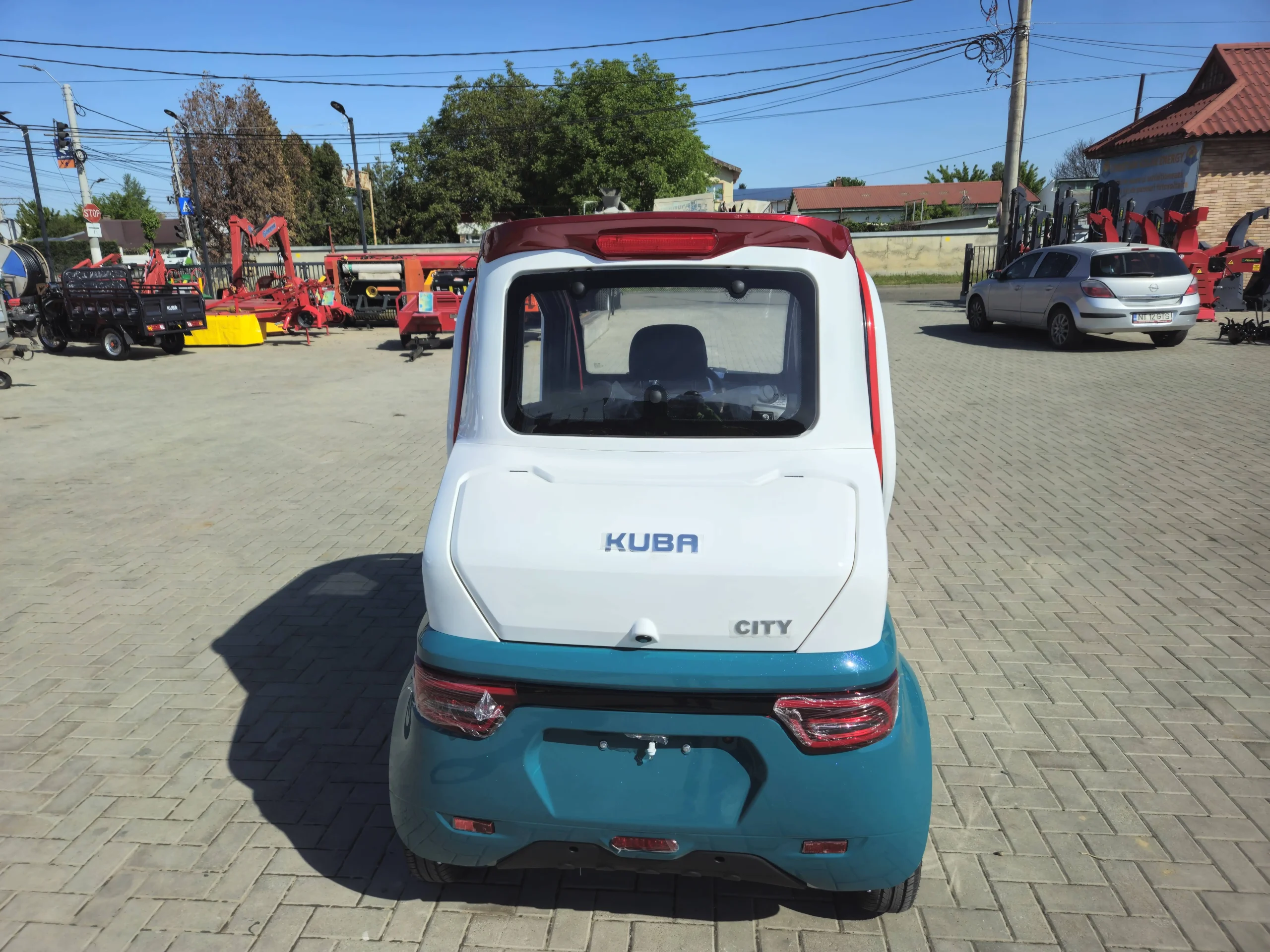 Masina electrica KUBA CITY fara permis 90 Km autonomie,
