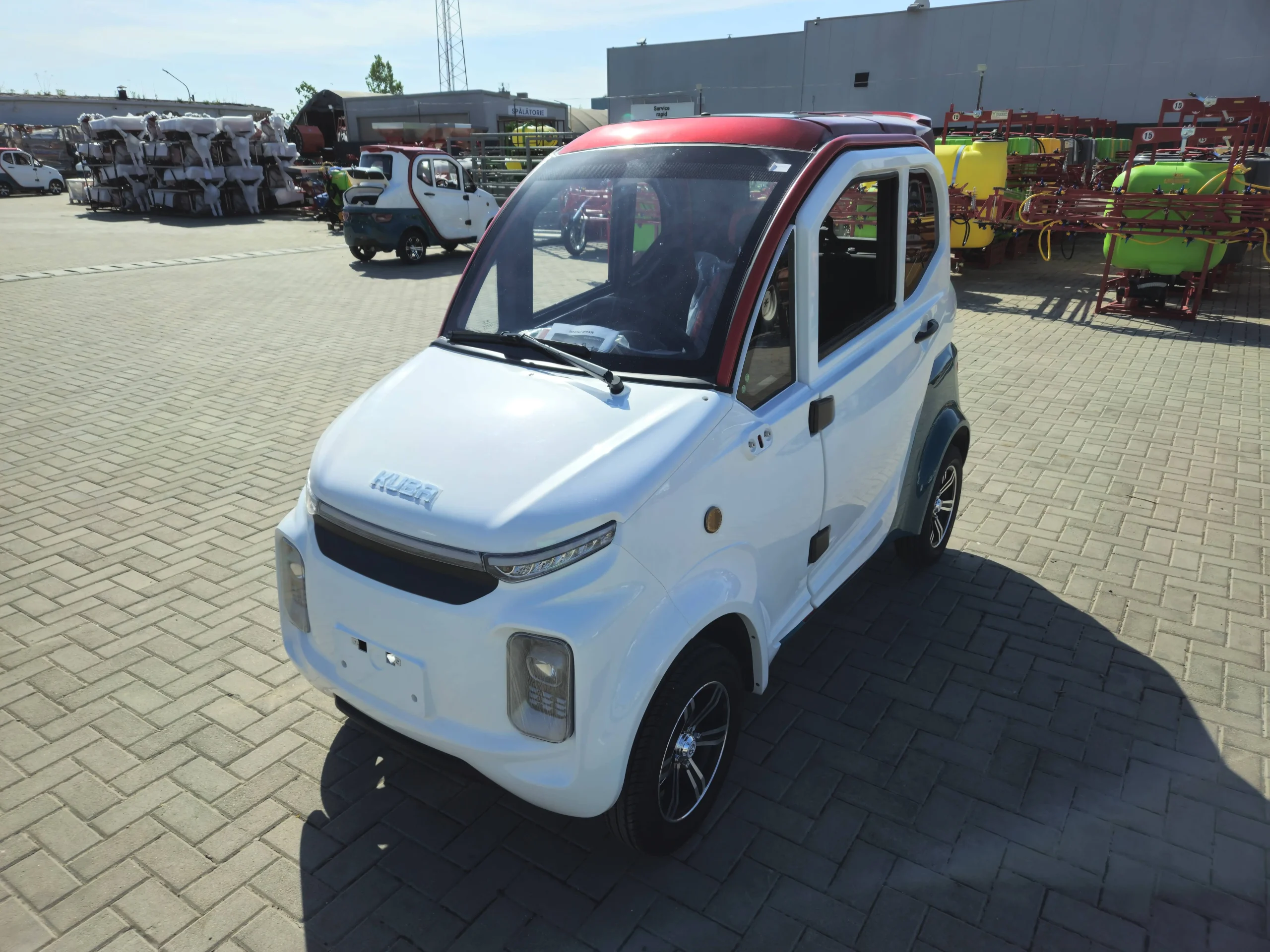 Masina electrica KUBA CITY fara permis 90 Km autonomie,